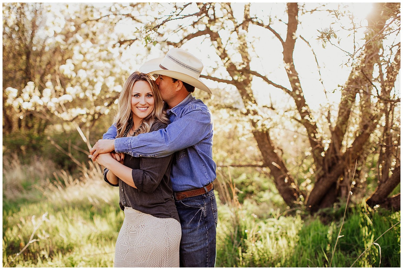 Western Engagement Sunset Session | shanabailey.com